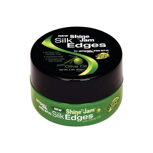 Ampro Shine N Jam Silk Edges 2 oz. - 3 Pack